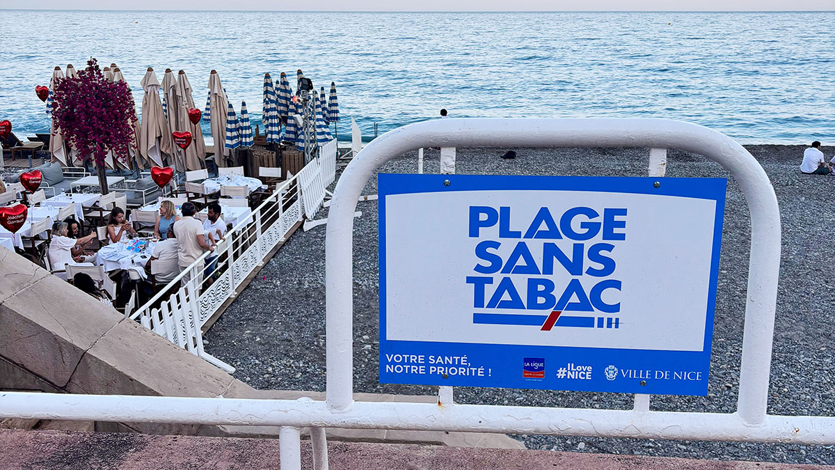 Plages sans tabac à Nice - Ville de Nice