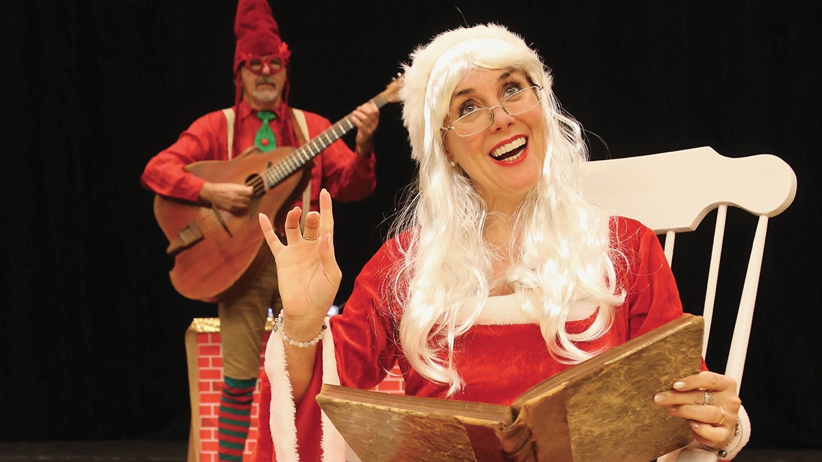 Mère Noël et la magie de l'hiver - Ville de Nice